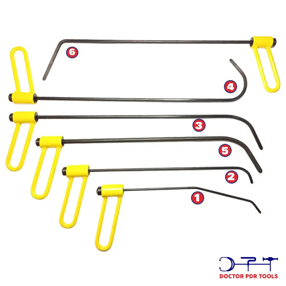 6 Piece Bar Set 360 Degree Rotating Metal Handle – DoctorPdrTools